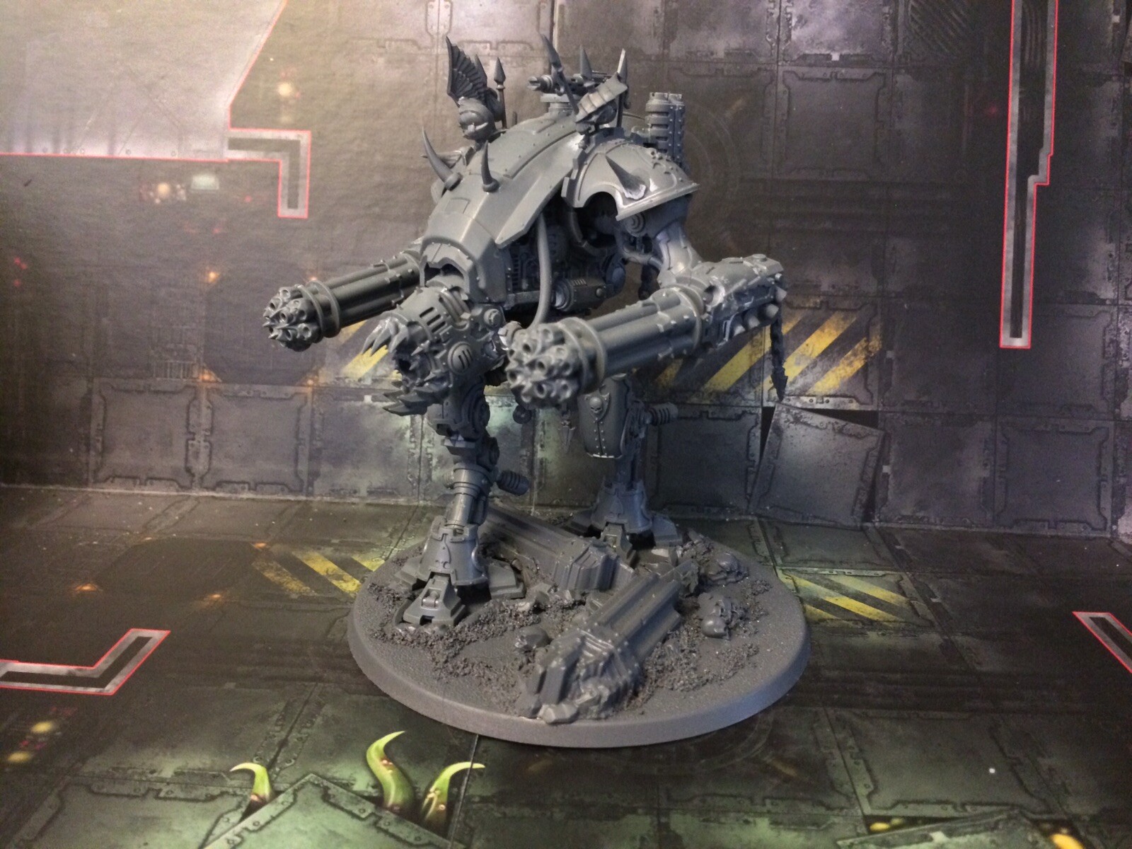 Chaos Knights War Dog Armiger Helverin conversion Slanesh Warhammer 40k ...