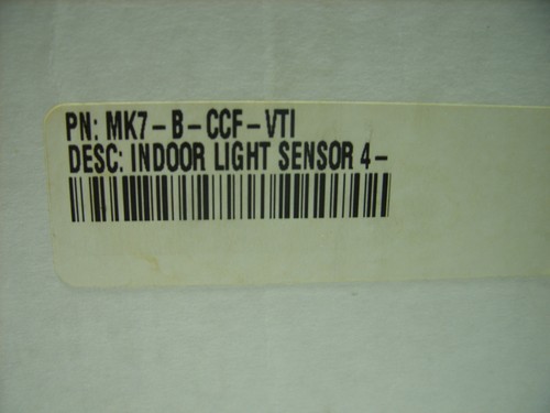 KELE INDOOR LIGHT SENSOR KIT MK7-B-CCF-VTI W/ MK7-B-CCF-1/5 & VTI-1 ...