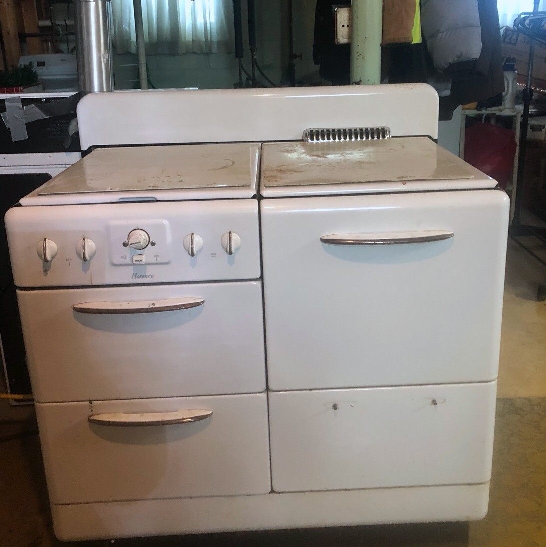 Florence Gas Stove 1950s