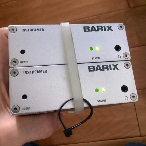 BARIX Instreamer Network IP Audio Encoder & Gilderfluke SD-10 audio ...