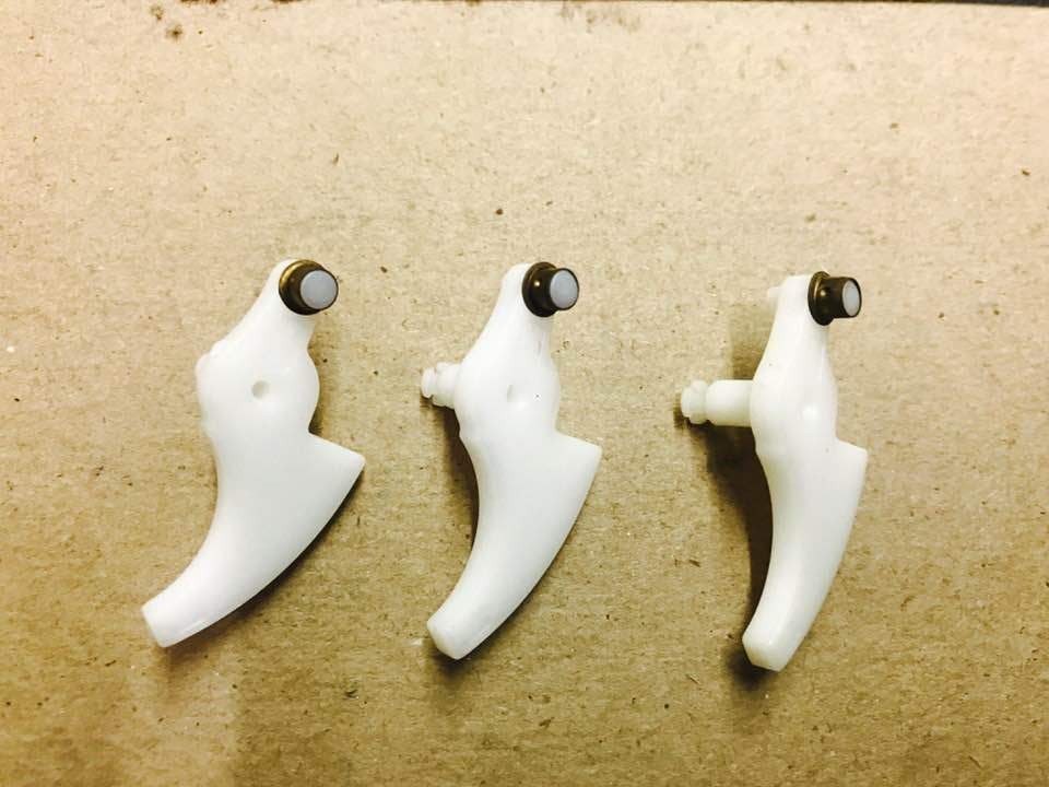 3PK Black & Decker 598435-00 OEM string trimmer replacement lever assy ...