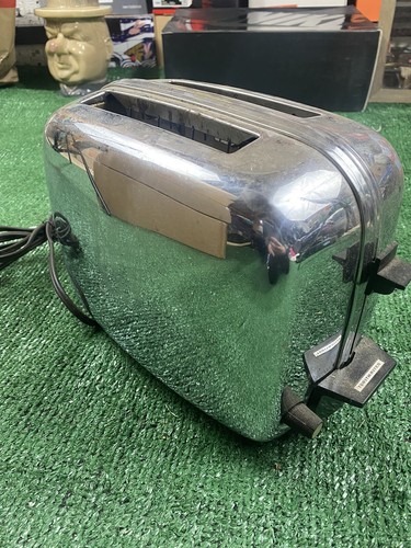 Toastmaster 1950's Model 1B14 Toaster Vintage Art Deco Chrome ...