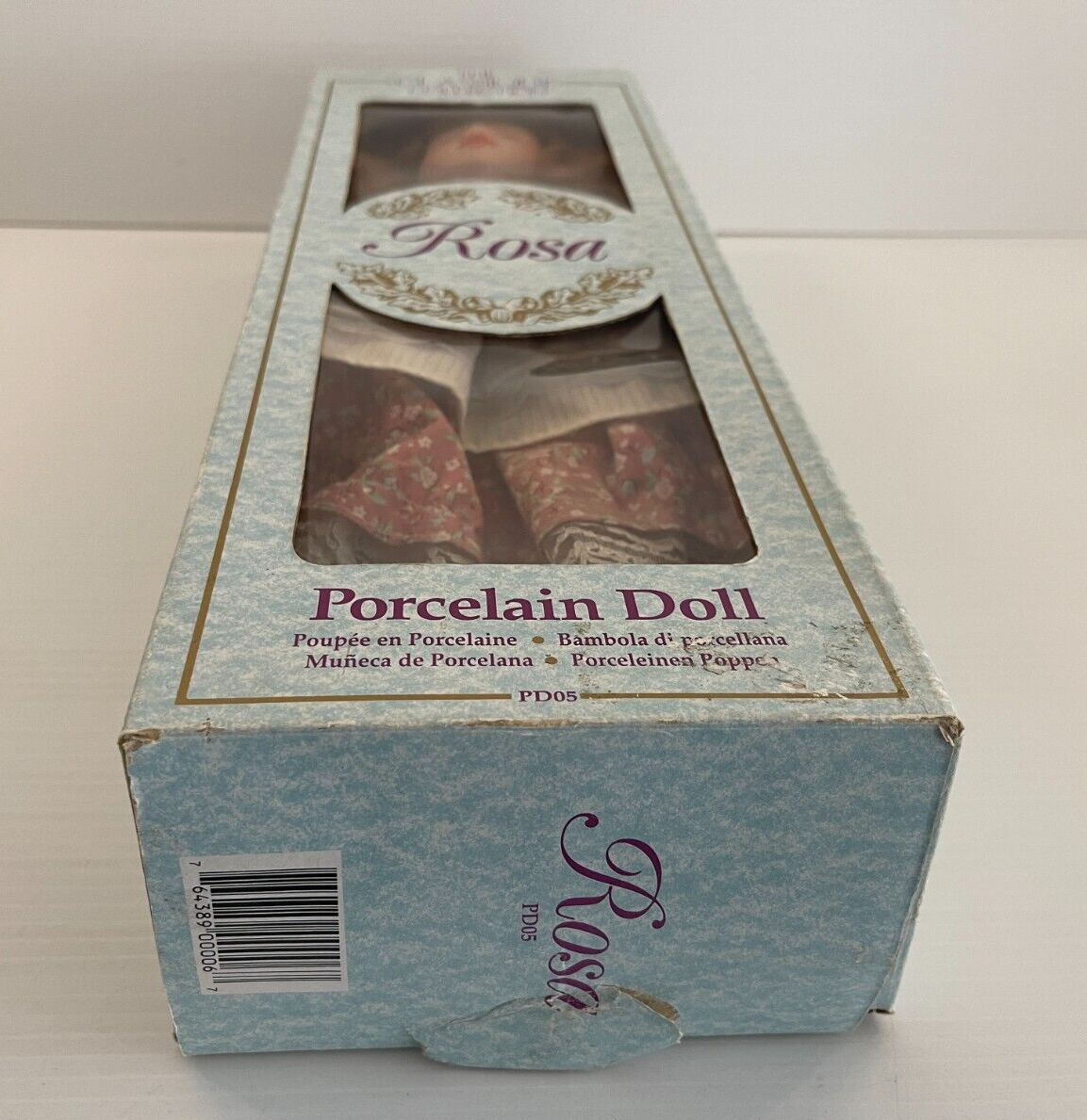 Rosa The Classique Collection Porcelain Doll 40 cm Collectable In Box ...