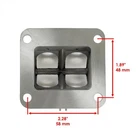 2 Carburetor Intake Boots Reed Valve fits Yamaha Banshee 350 YFZ350 ...