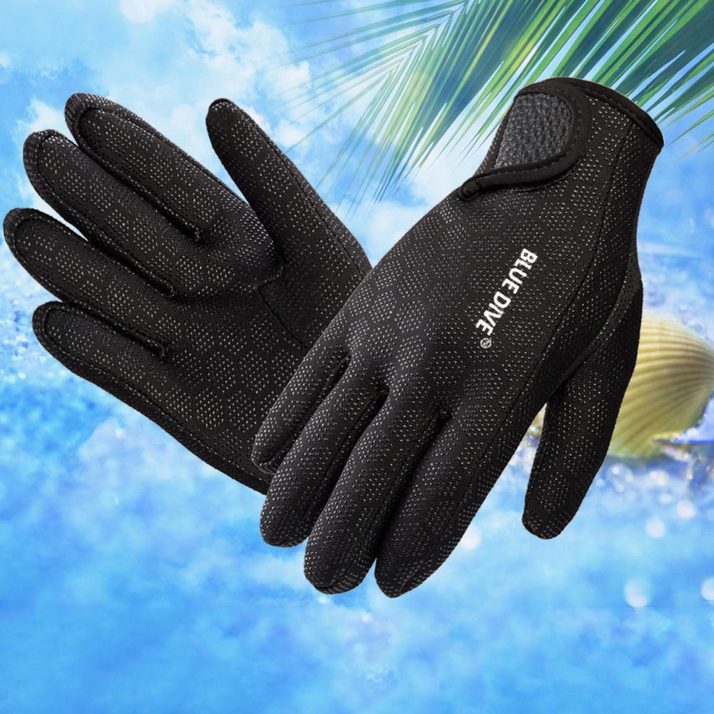 1.5mm Water Gloves Anti Slip Wetsuit Gloves Neoprene Gloves for Water ...