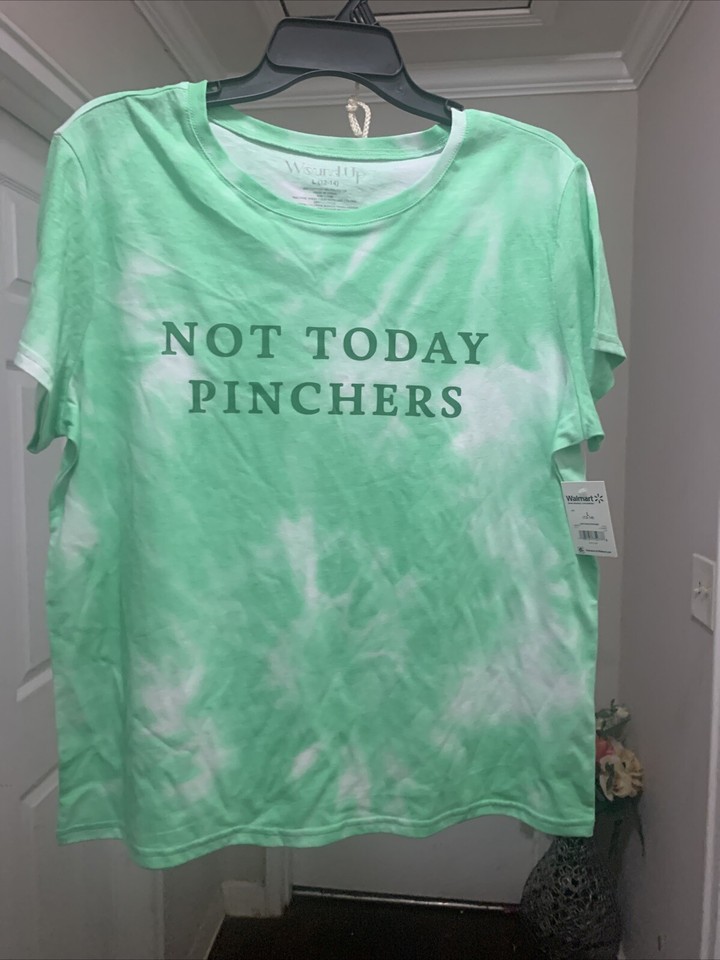 Not Today Pinchers Graphic Tee with Short Sleeves, Women's Size-L(12-14 ...