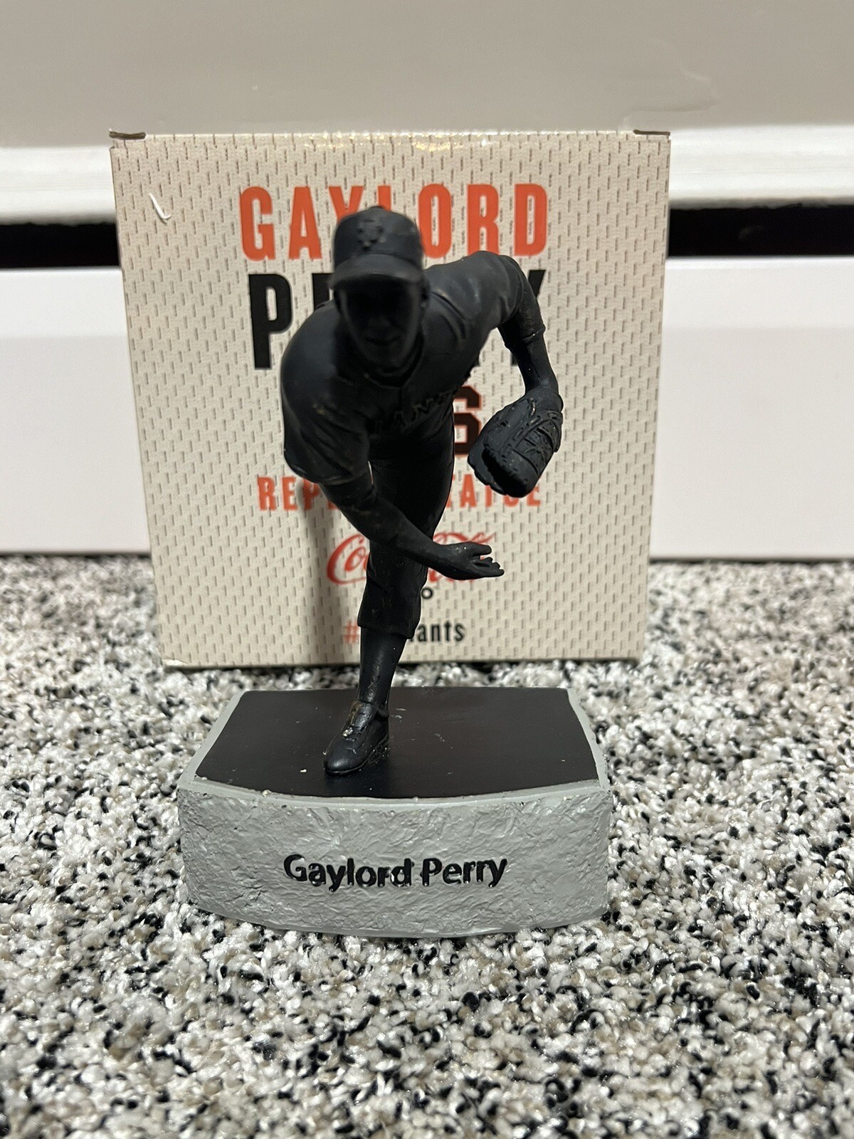 Gaylord Perry Replica Statue San Francisco Giants SGA Hall Of Fame New ...