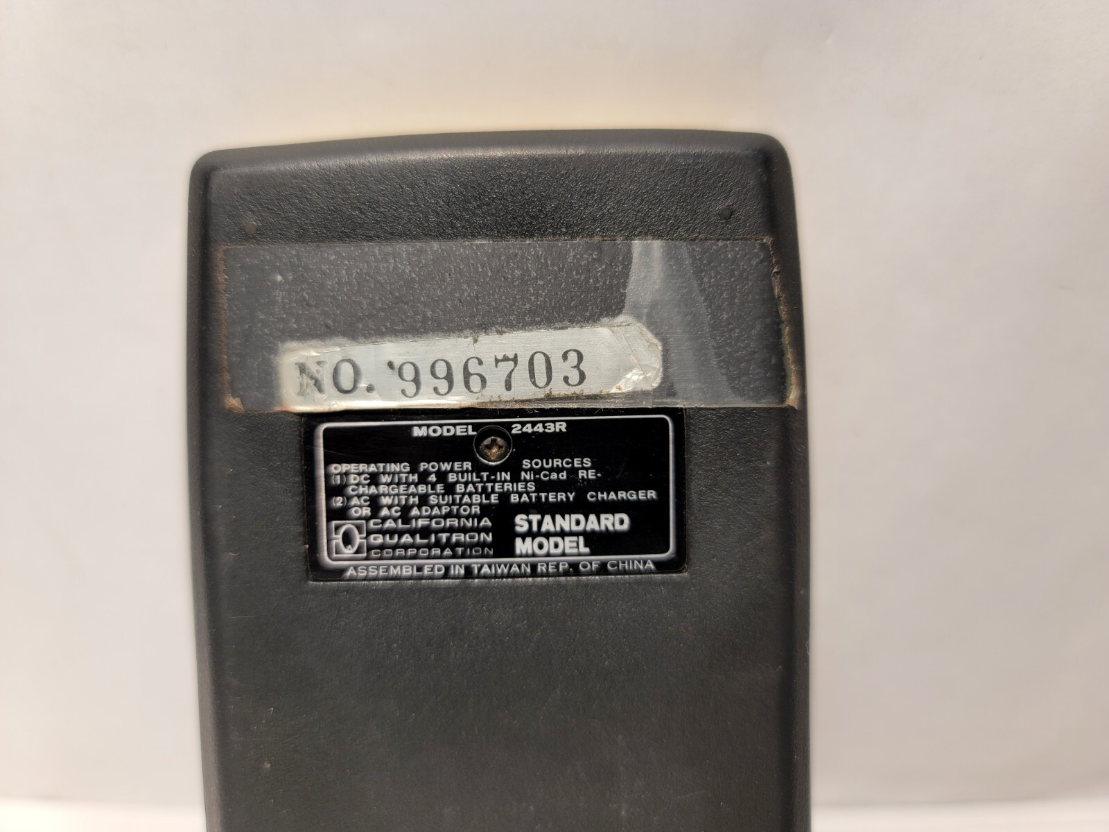 Qualitron 2443R Rare Vintage Electronic Calculator For Parts | eBay