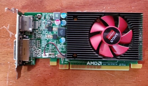 Dell AMD Radeon R5 430 2GB GDDR5 PCIe DVI DP Low Profile Video Card ...