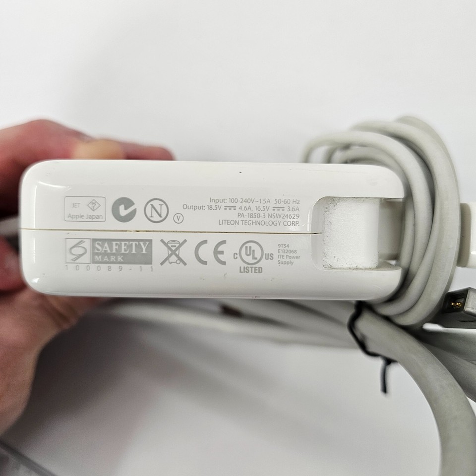 85W Power Adapter Charger + Extension for Macbook Pro 15" 17" 2010 2011 ...