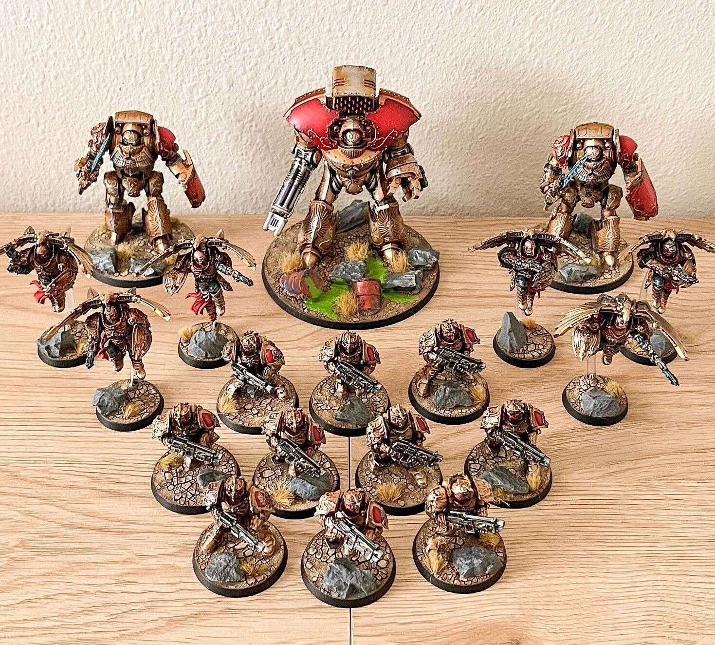 Warhammer 30k 40k Horus Heresy - Painted Adeptus Custodes Army ...