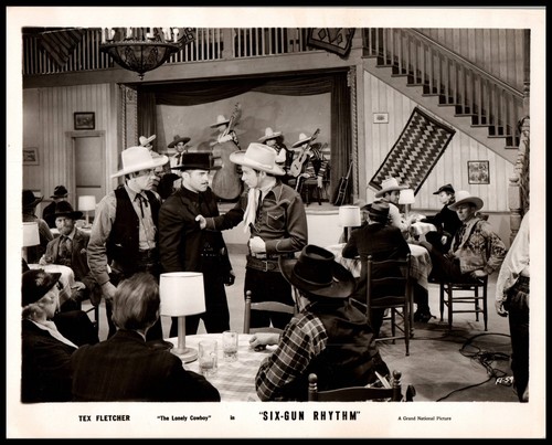 TEX FLETCHER + REED HOWES IN SIX - GUN RHYTHM (1939) ORIGINAL VINTAGE ...