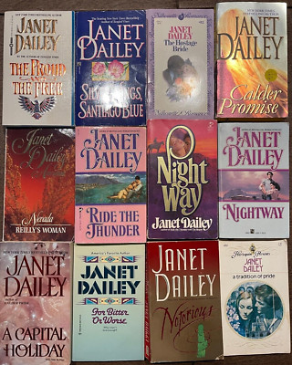 Janet Daily (Paperback) 12 Book Collection 9780446602082| eBay