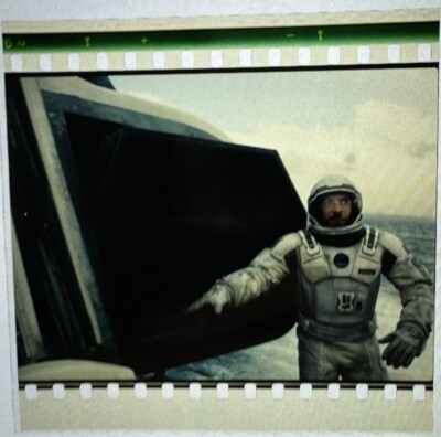 Interstellar Movie 70mm IMAX Film Cell Frame- Doyle Looks at Wave ...