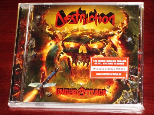 Destruction: Under Attack CD 2016 Bonus Tracks Nuclear Blast Records ...