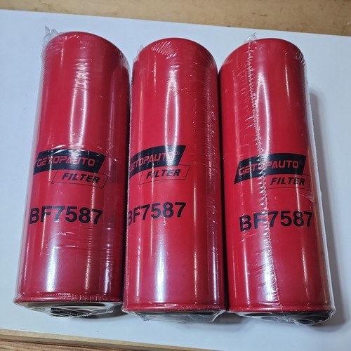 3 Pack BF7587 Getopauto Fuel Filter High Efficiency Replaces FF5319 Cat ...