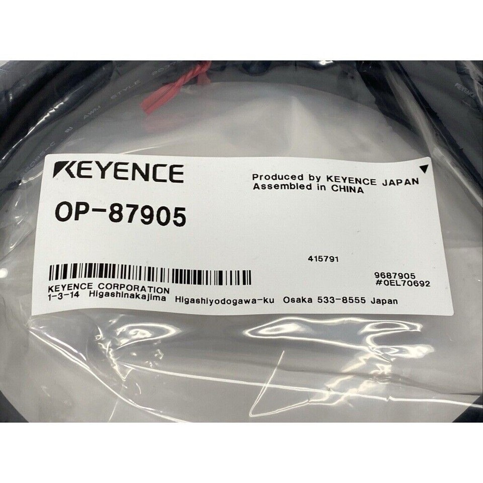 Keyence OP-87905 Laser Sensor Head Cable 10m US Free TAX | eBay