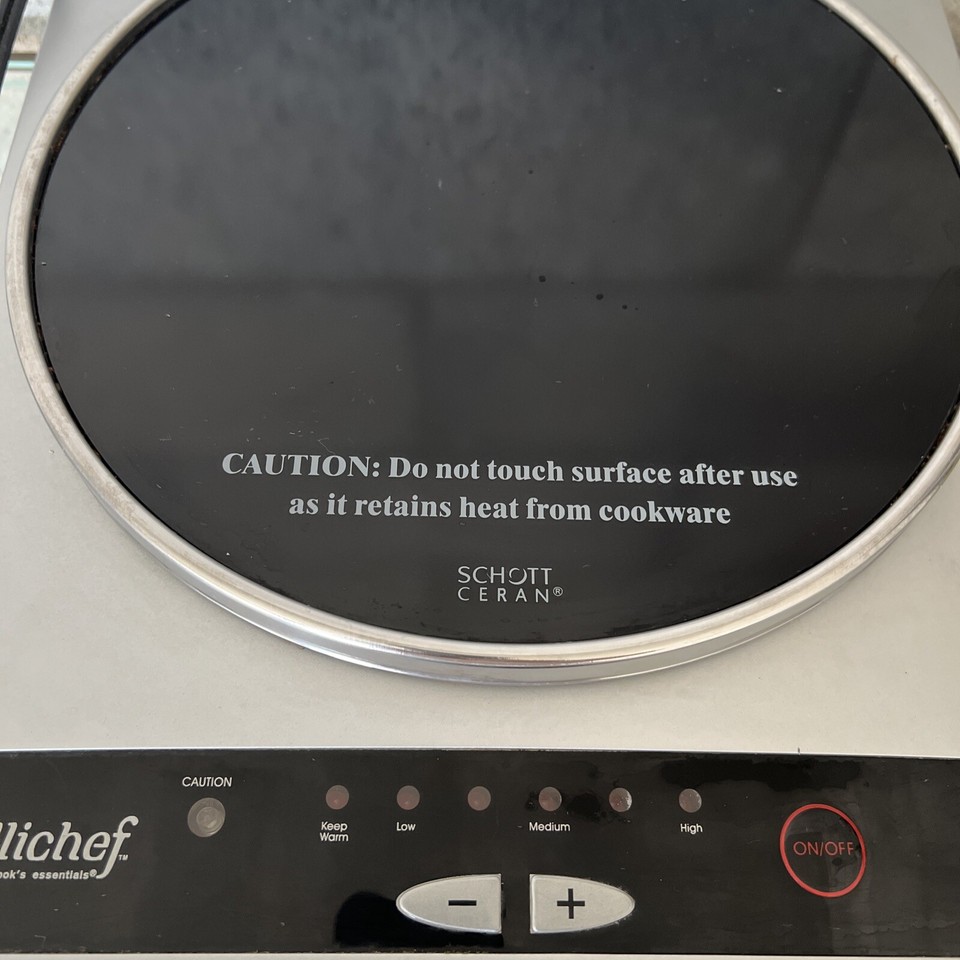 Deni Schott Ceran Portable Halogen Cooker Hot Plate Model 16100 Table ...