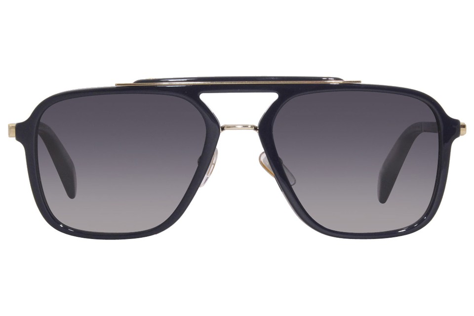 Chopard SCH291 821P Sunglasses Men's Navy-Gold/Grey Polarized Lenses ...