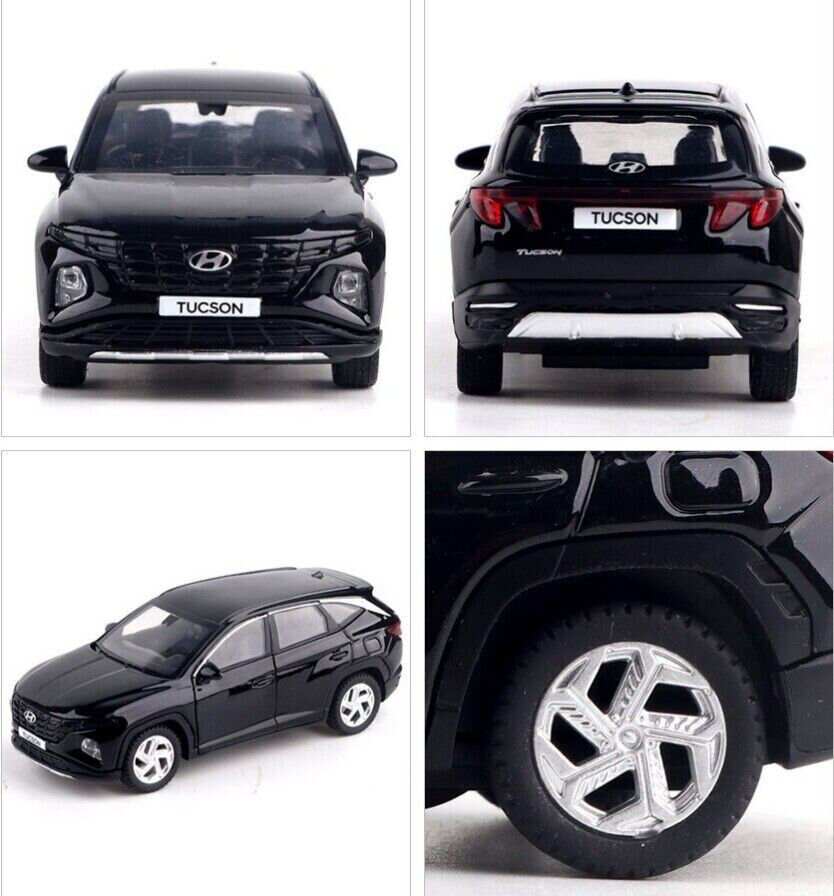 Hyundai Motors Tucson NX4 Mini Diecast 1:38 Scale Miniature Display ...
