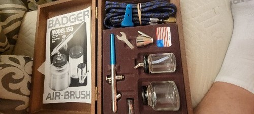 Badger 150-4 Model 150 Airbrush Set with Wood Case NEW | eBay