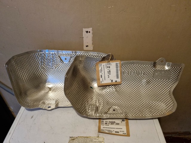 Genuine BMW F10 F11 5 Series Left Rear Heat Shield Insulation ...