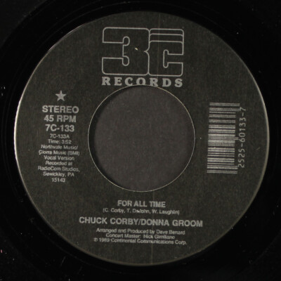 CHUCK CORBY / DONNA GROOM: for all time / same 3C 7" Single 45 RPM | eBay