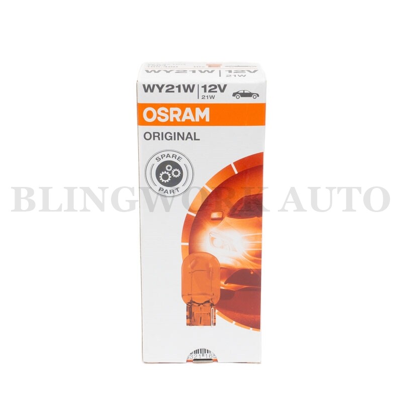 10pcs OSRAM OEM WY21W T20 7440 Amber Indicator 12071 7504 Light Globes ...