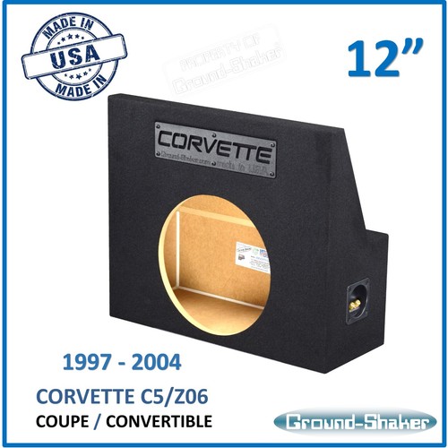 Chevy Corvette C5 / Z06 12" Sub Box Car audio speaker box Subwoofer ...