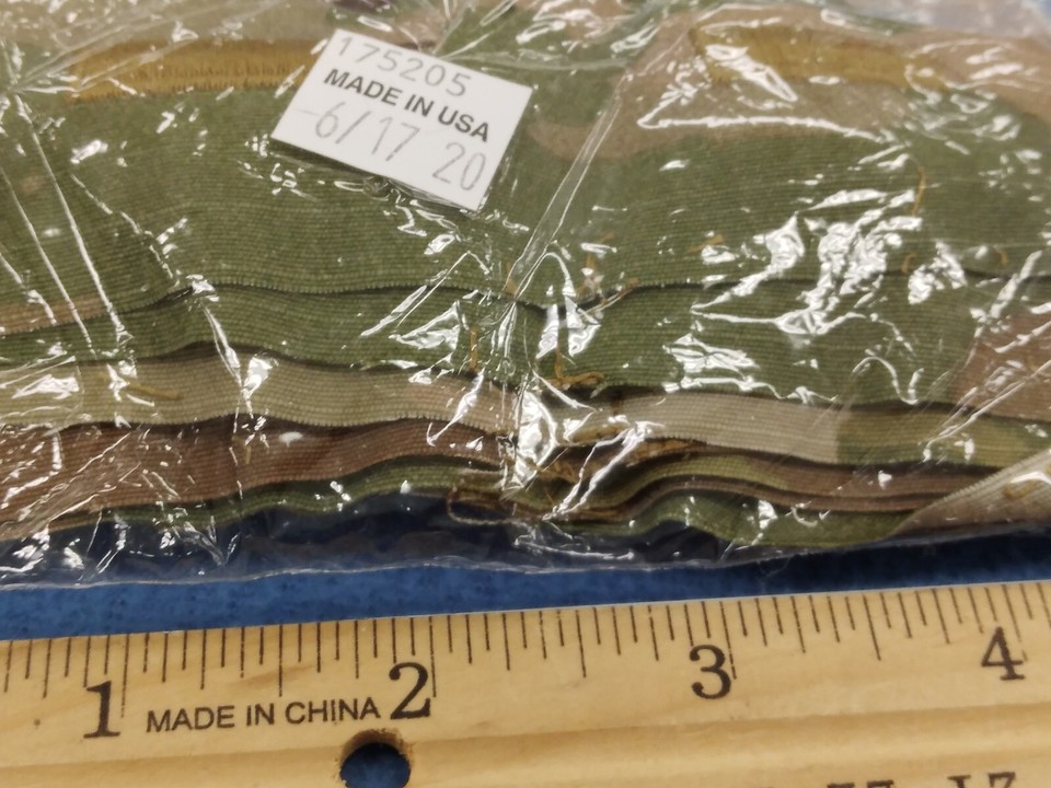 BUNDLE OF 20 PAIRS - U.S. ARMY CAMO 2nd LIEUTENANT Sew-On PATCHES - NEW ...