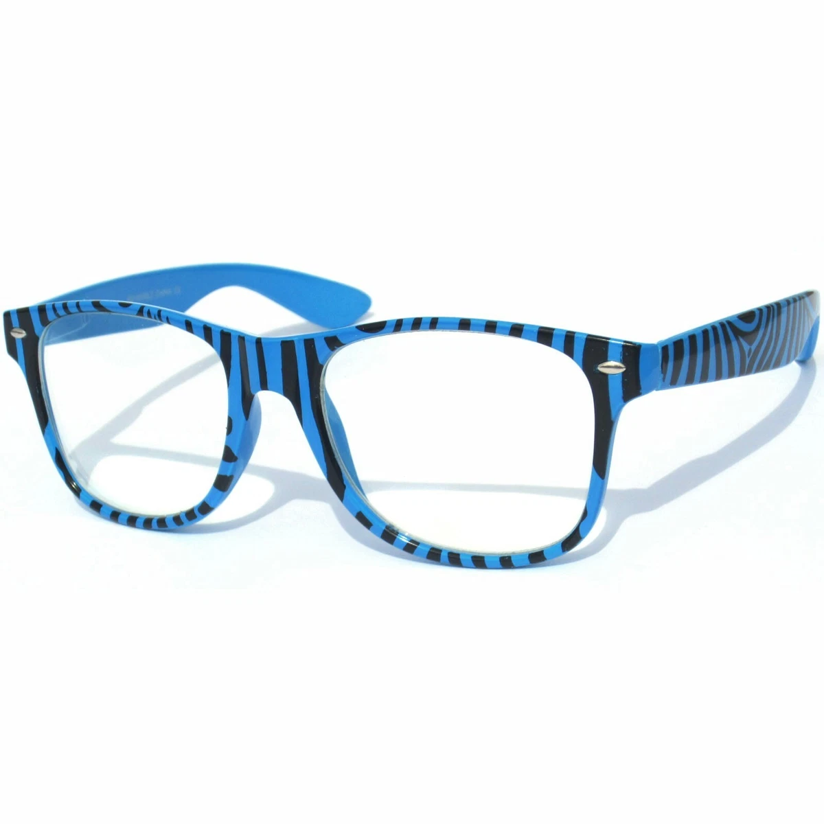 Zebra Nerd Glasses
