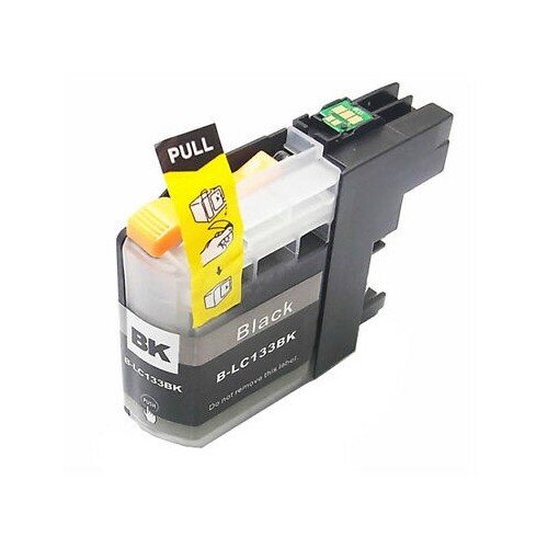 4x BLACK only Ink Cartridges For Brother LC-133 LC-131 MFC-J245 J470DW ...