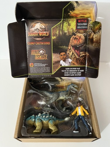 Jurassic World Camp Cretaceous DARIUS Discovery Pack Bumpy & Blue 2021 ...