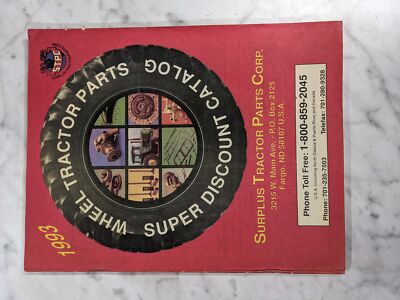 SURPLUS TRACTOR PARTS CORP WHEEL TRACTOR SUPER DISCOUNT CATALOG 1993 | eBay