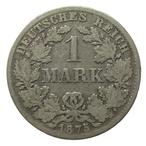 Deutsches Kaiserreich Silber 1 Mark 1875 D München kleiner Adler | eBay.de