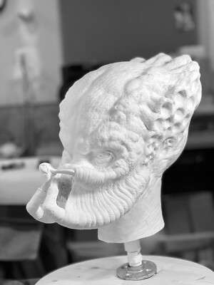 *1:1 JUNGLE HUNTER PREDATOR RESIN HEAD BUST STAN WINSTON MOLDS RARE ...