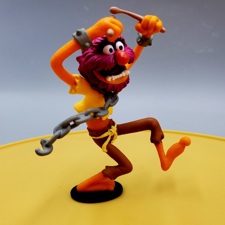 Muppets Wild Crazy Animal Disney Pvc Figure Cake Topper 4 inch 2011 ...