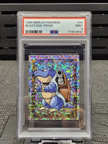 1999 MERLIN POKEMON #S4 BLASTOISE-PRISM PSA 9 | eBay