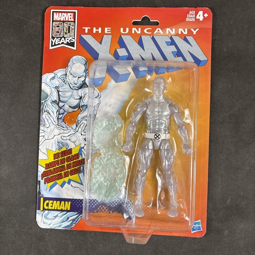 ICEMAN RETRO UNCANNY X-MEN MARVEL LEGENDS 1:12 ACTION FIGURE NEW ON ...