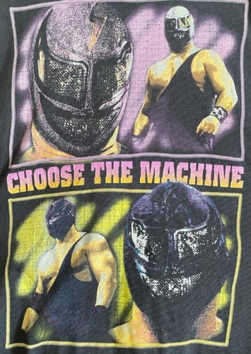 All Japan Pro Wrestling Super Strong Machine T-Shirt Vintage Deadstock ...
