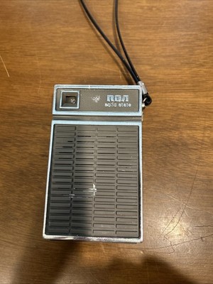 Vintage RCA Solid State Radio RZ6104Y Gray Tested Works | eBay
