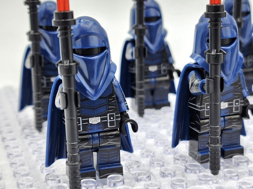CUSTOM Star Wars The Force Unleashed Senate Guards Brick Minifigures | eBay