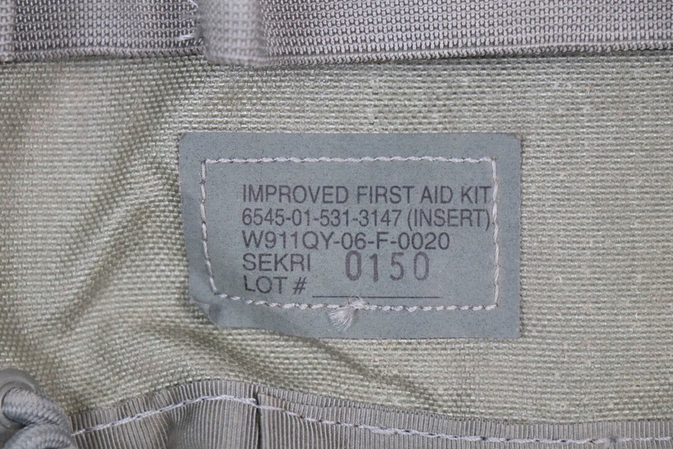 NEW US Army Molle II IFAK Insert Individual First Aid Kit Pouch ...
