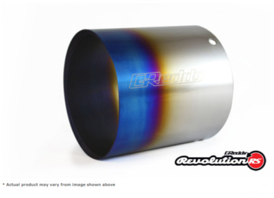 GReddy Revolution RS Burnt Titanium Tip 115mm Dia. 120mm Length ...