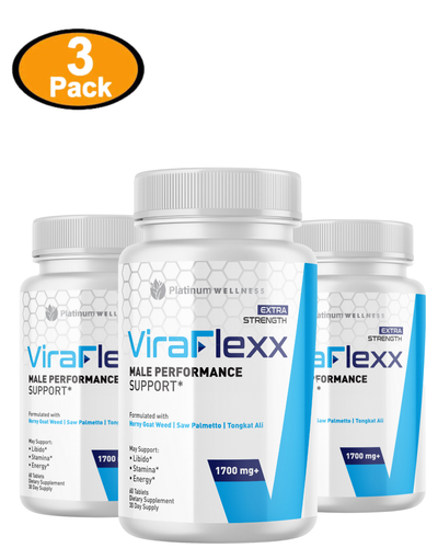 3-PACK-ViraFlexx for Male, Vira Flexx Male Support ViraFlex - 60 Tablets | eBay