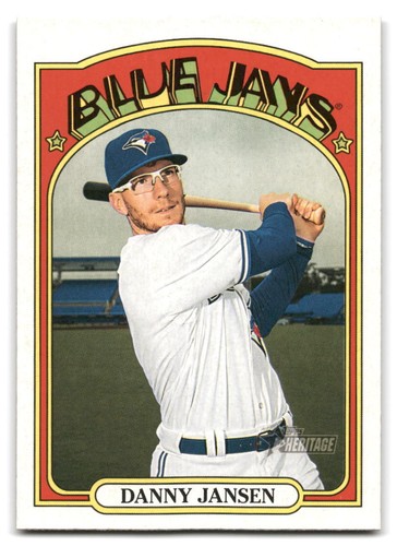 Danny Jansen 2021 Topps Heritage Baseball #133 Toronto Blue Jays | eBay