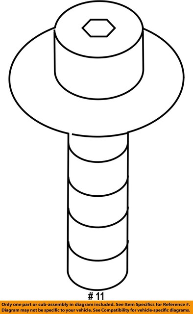 BMW 07119908042 Genuine OEM Headlamp Housing Screw for sale online | eBay