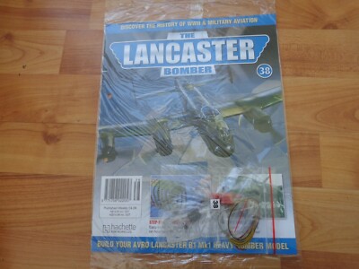 1/32 HACHETTE BUILD YOUR OWN THE LANCASTER BOMBER MODEL PLANE ISSUE 38 ...