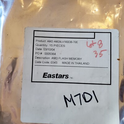 NEW LOT of 8 Easters AMD Flash Memory module PCB mount # AM29LV160DB ...