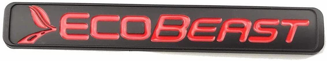 2pcs Red For 11-18 Ecobeast Door Fender Badge 3D Emblems SUV BL3Z ...